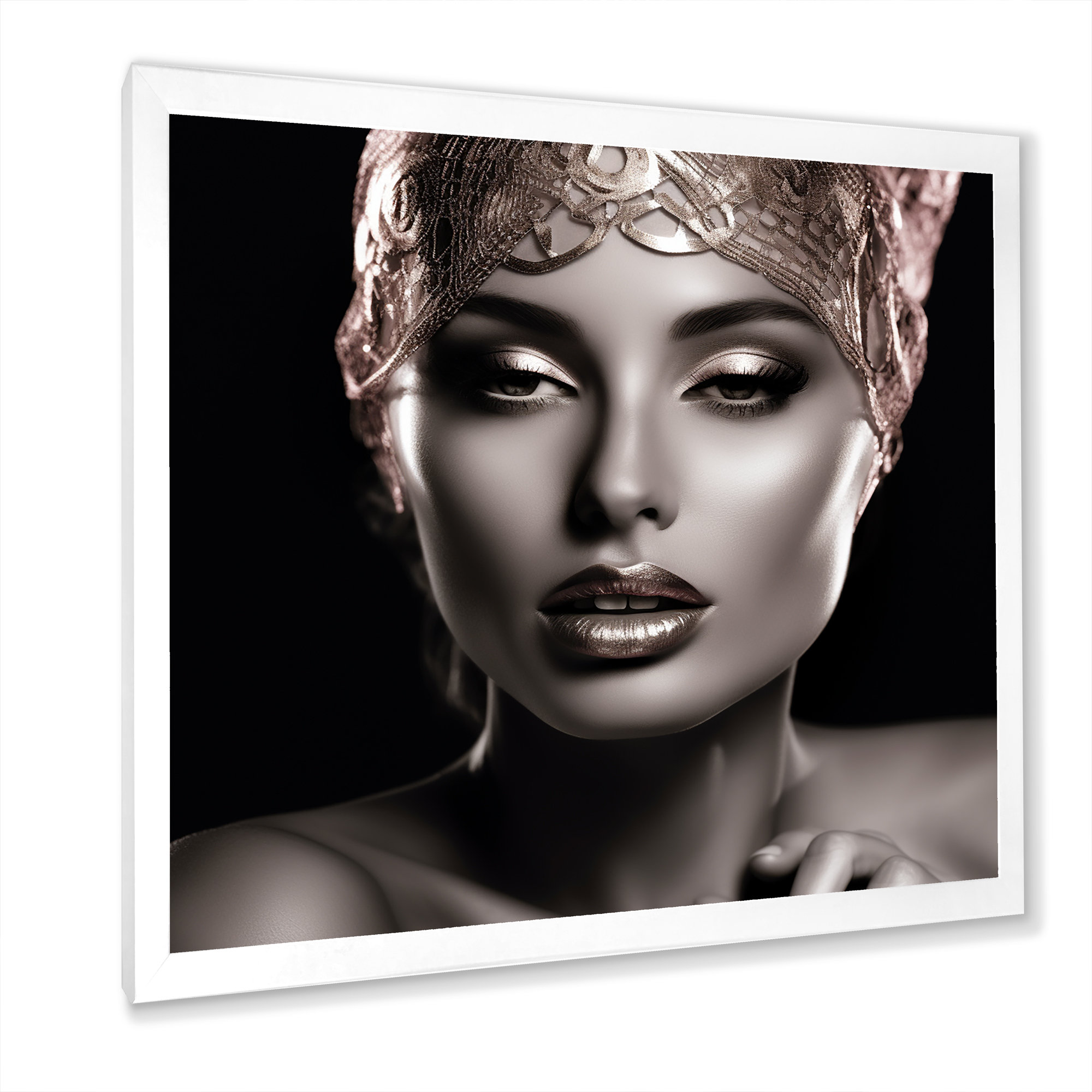 Ebern Designs Portrait Of Pink Vintage Glamour Model - Fashion Woman ...