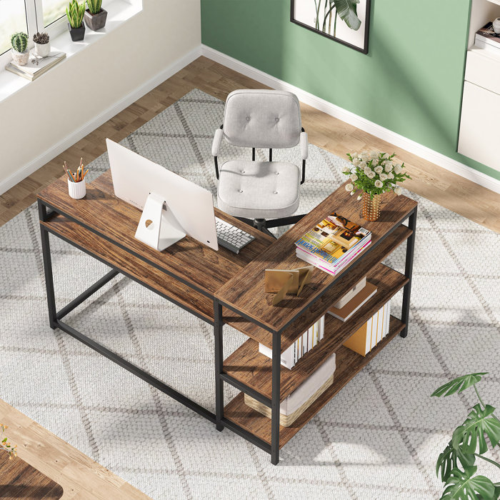 17 Stories 53.15'' Desk & Reviews | Wayfair