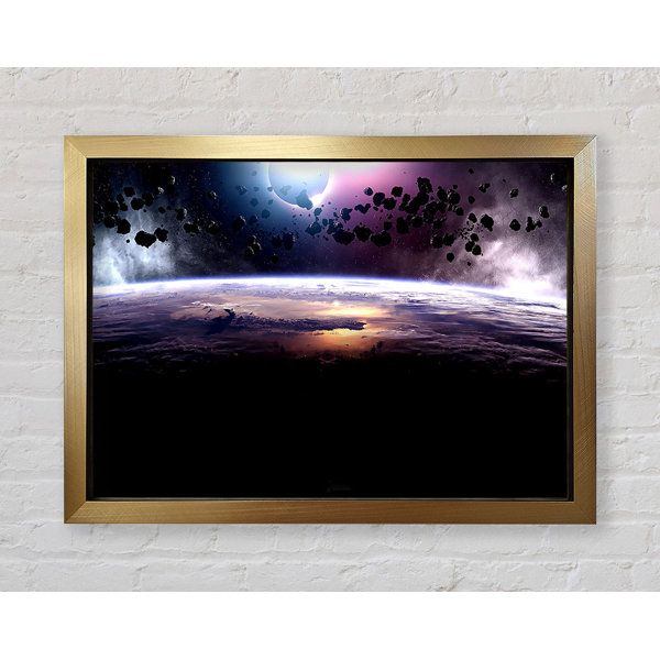 Bright Star Asteroids Eclipse - Single Picture Frame Art Prints ...