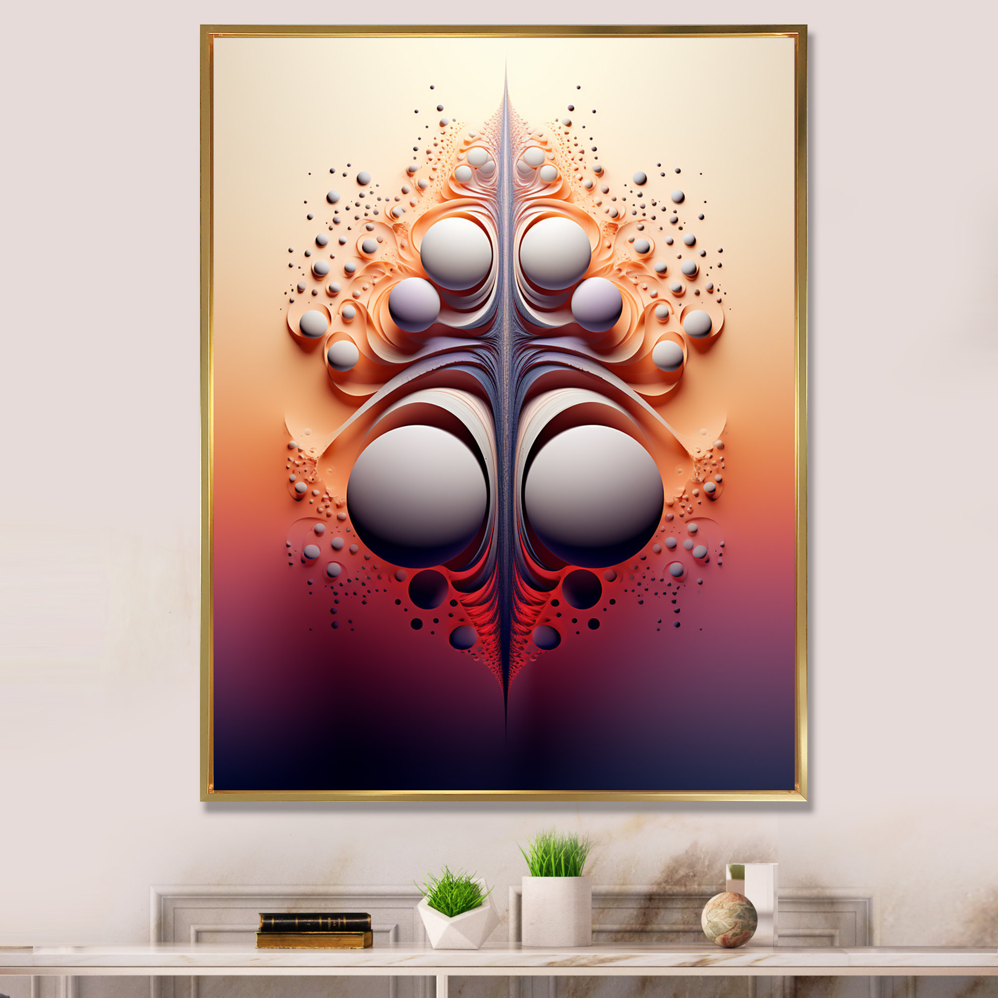 Wrought Studio Multiverse Abstract Geometric Metamorphosis - Abstract ...
