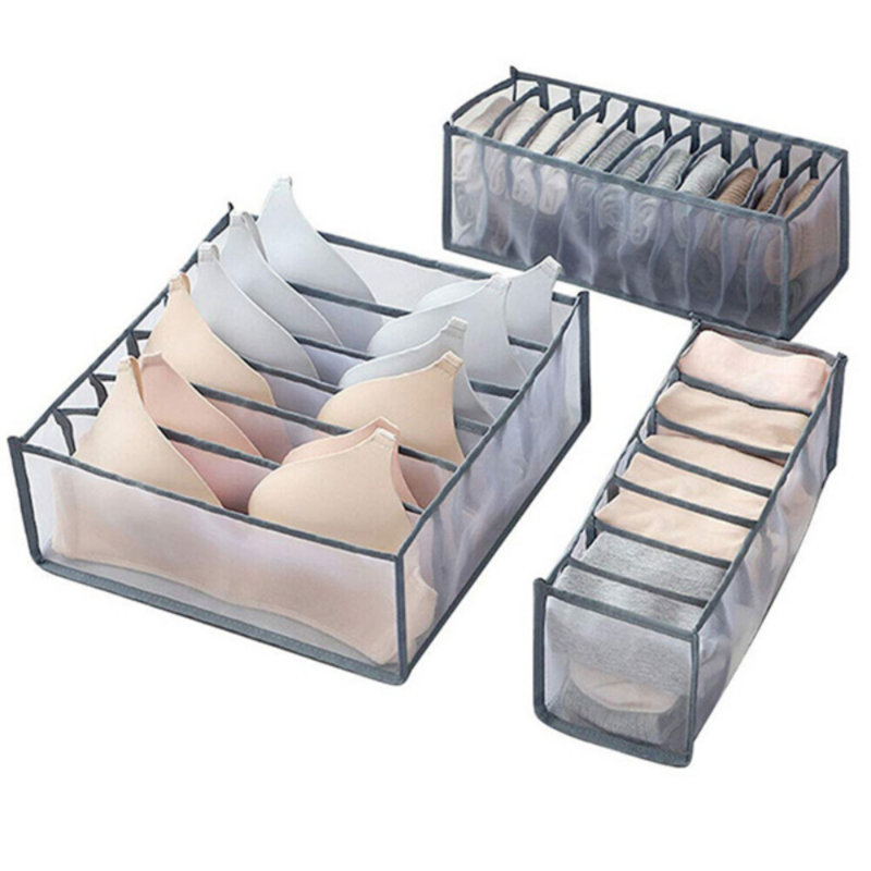 Rebrilliant Foldable Storage Box For Bras, Underwear, Socks, Neck Ties ...