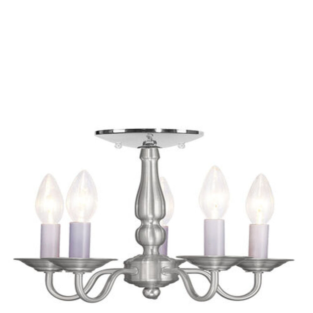 Lighting Lumens 5 - Light Candle Style Classic LED Chandelier | Wayfair