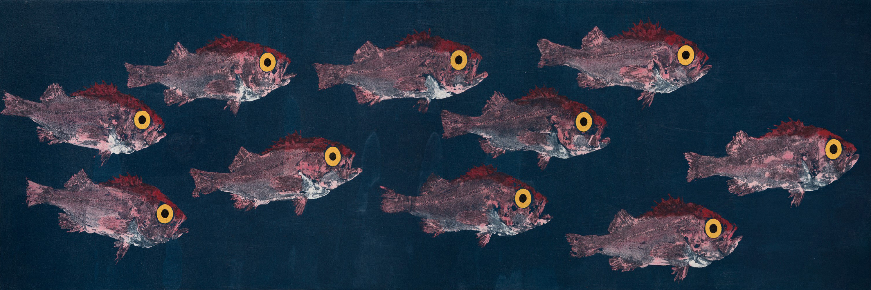 Marmont Hill 'Splitnose Rockfish' Painting Print on Wrapped Canvas ...