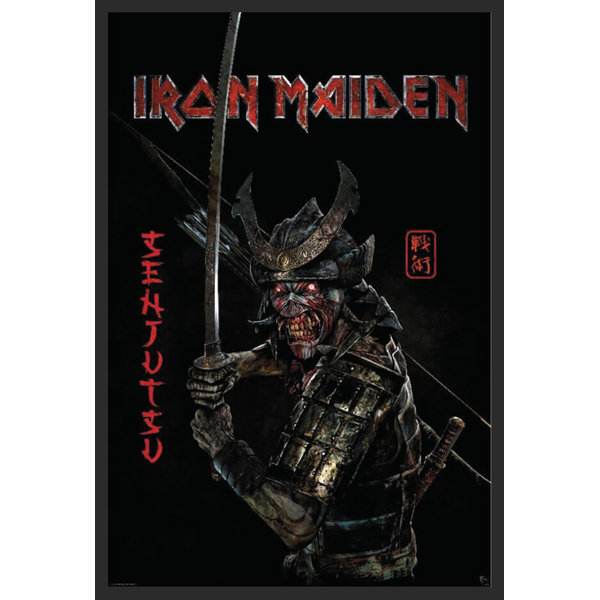 Trinx Iron Maiden Senjutsu Album 24 x 36 Inch Sturdy Engineered Wood ...