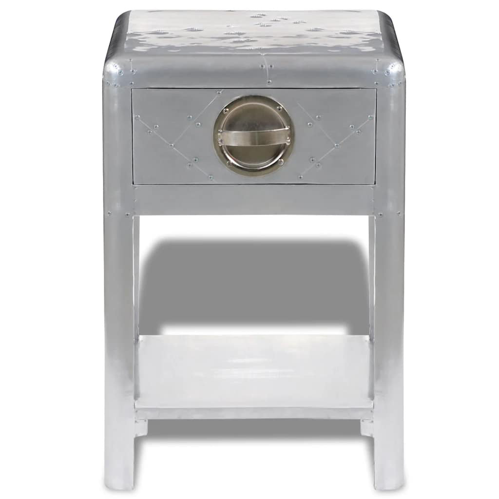 Williston Forge vidaXL Aviator Side Table, Vintage Aviator End Table ...