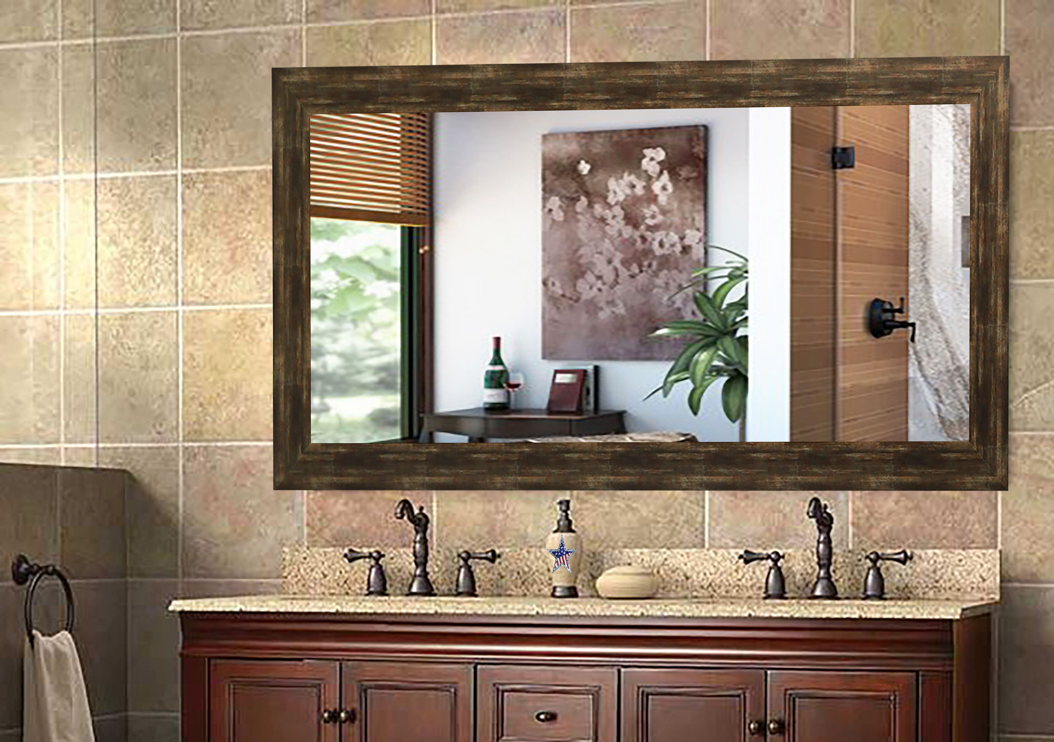 Union Rustic Kristo Rectangle Wall Mirror & Reviews | Wayfair