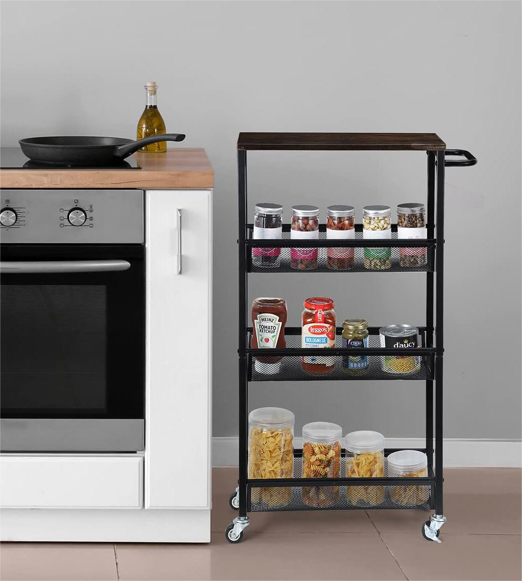 Crestone 4 Tier Utility Cart | Wayfair
