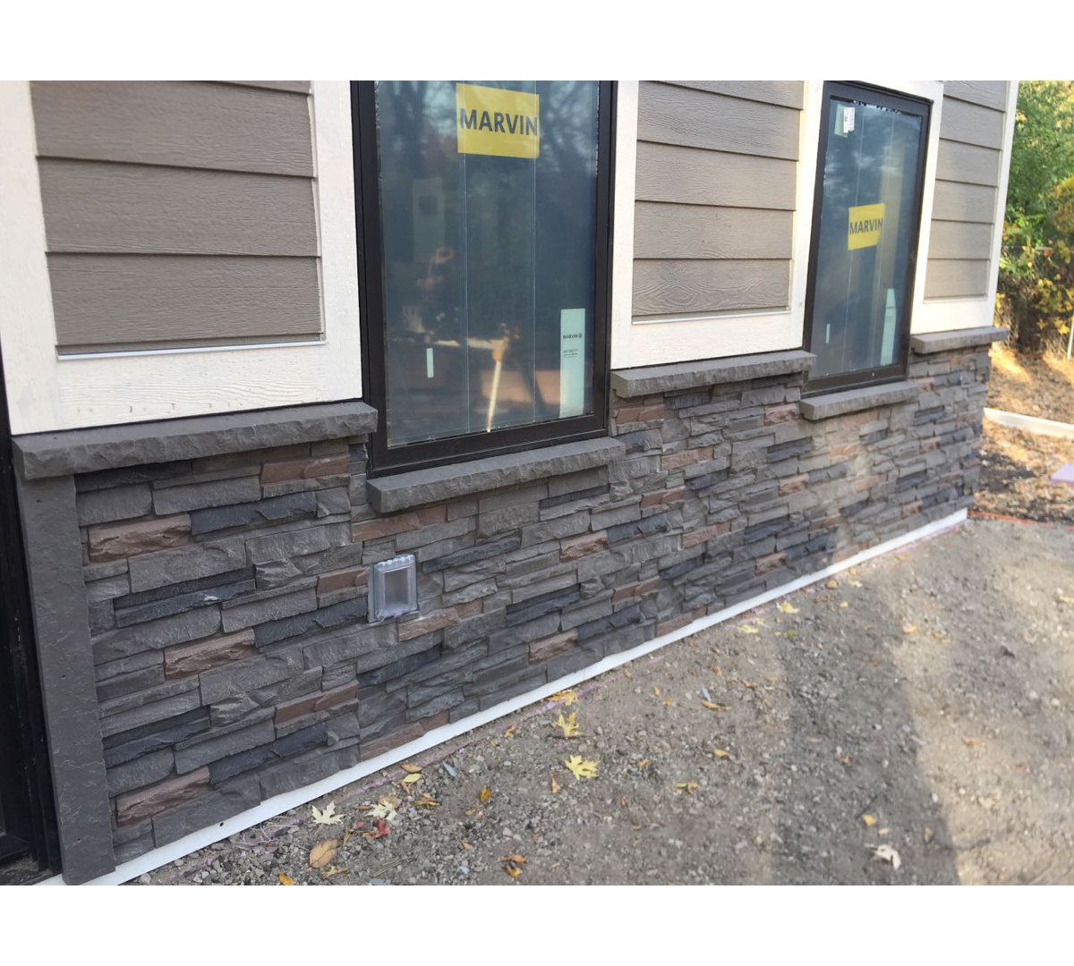 DuraKwik Stone 13" x 10.83" Stone Wall Corner in Rocky Boulder ...