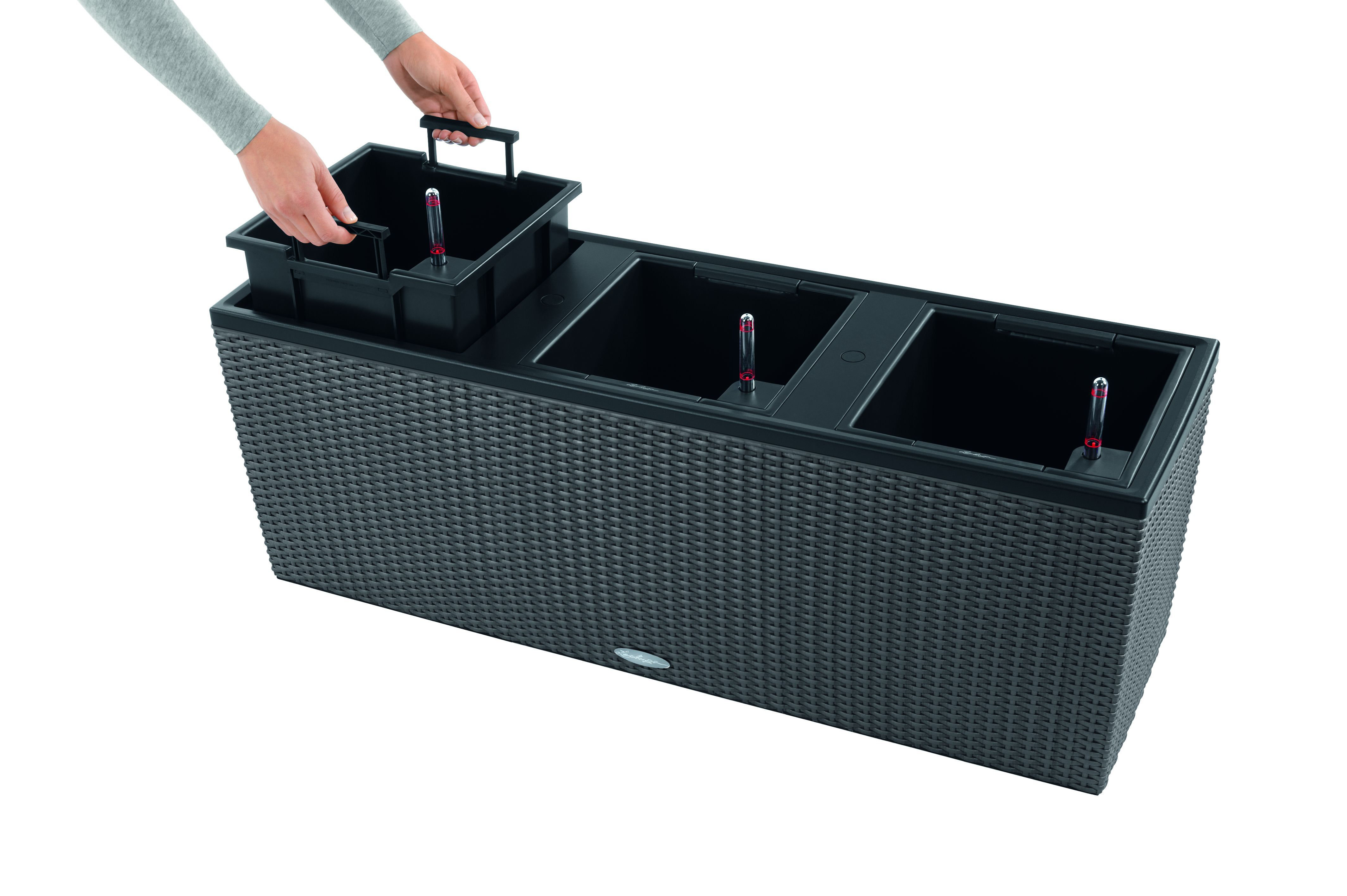 Lechuza Cube Cottage Plastic Pot Planter | Wayfair