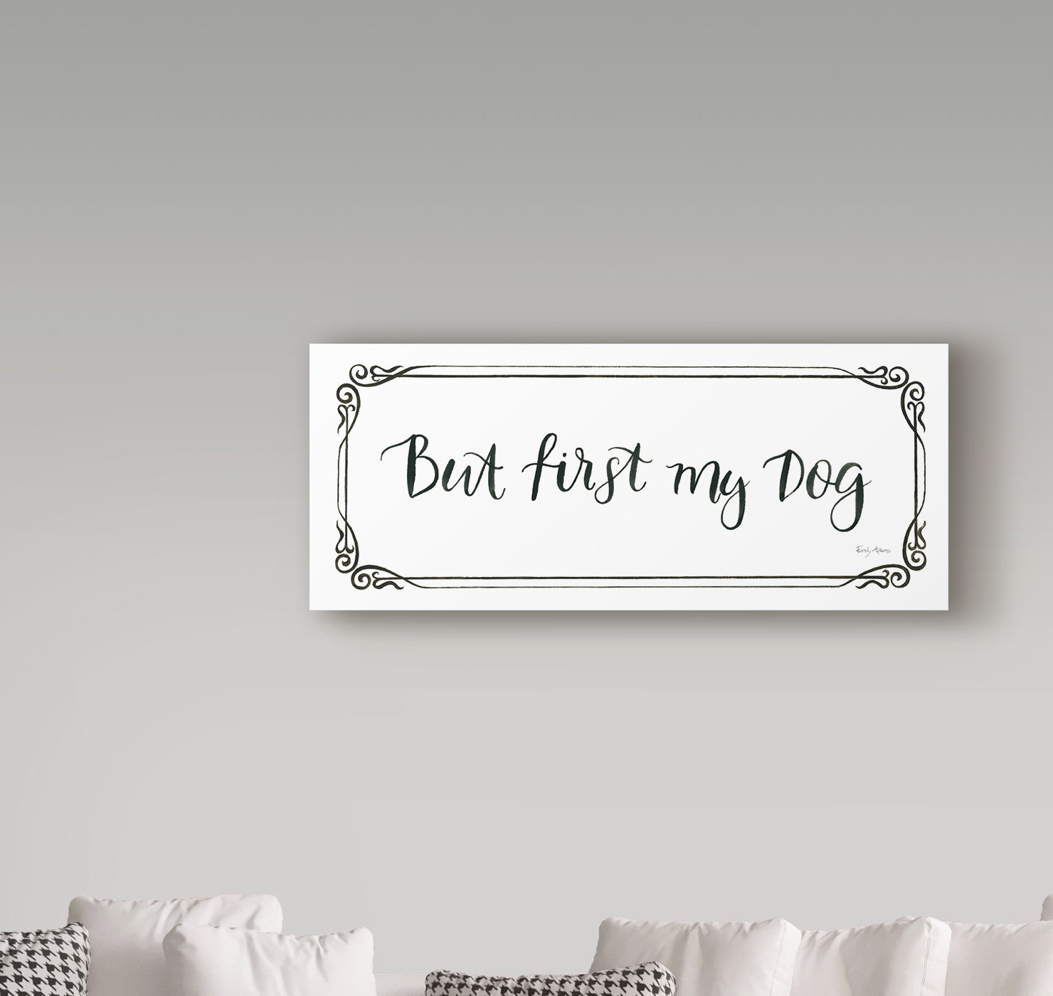 Wrought Studio Furry Fashion Friends VIII by Emily Adams - Print on ...