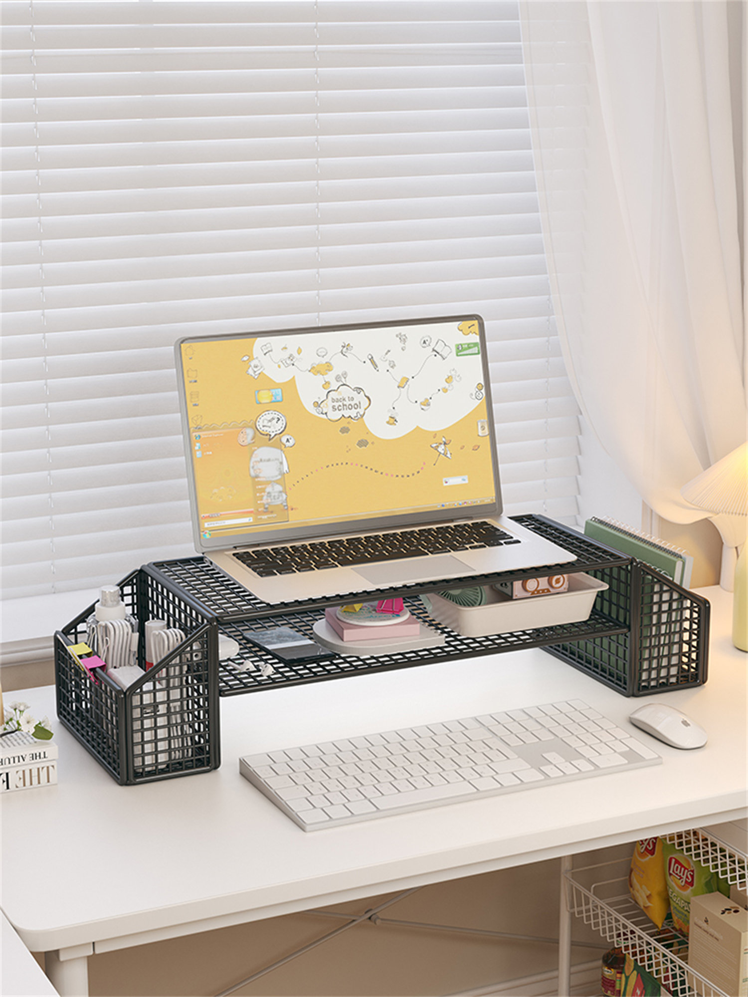 Inbox Zero Medha Metal Monitor Stand | Wayfair