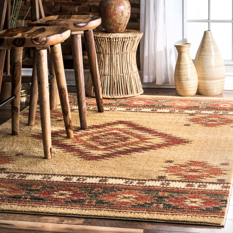 Union Rustic Oswego Southwestern Rug & Reviews | Wayfair