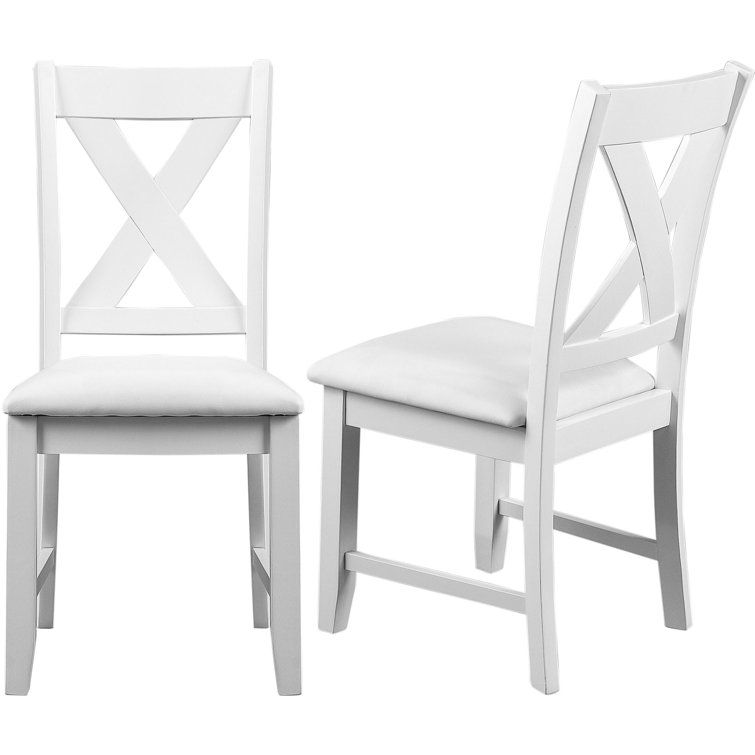 Red Barrel Studio® Kendal Cross Back Side Dining Chair (Set of 2) | Wayfair