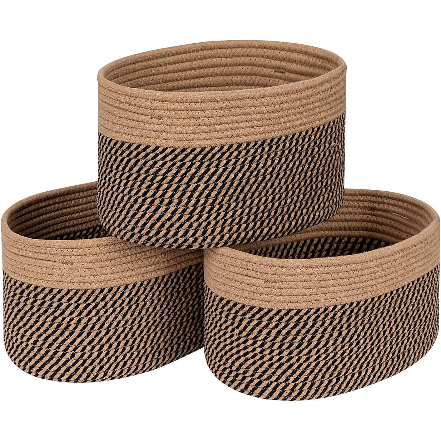 Rosecliff Heights NIHAISHI Woven Rope Storage Bin | Wayfair