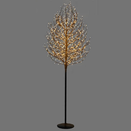 LED Birch Trees | Glowing Birch | Outdoor Birch Trees with Lights ...