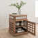 Rosalind Wheeler Natural Telephone Box Side Table | Wayfair.co.uk