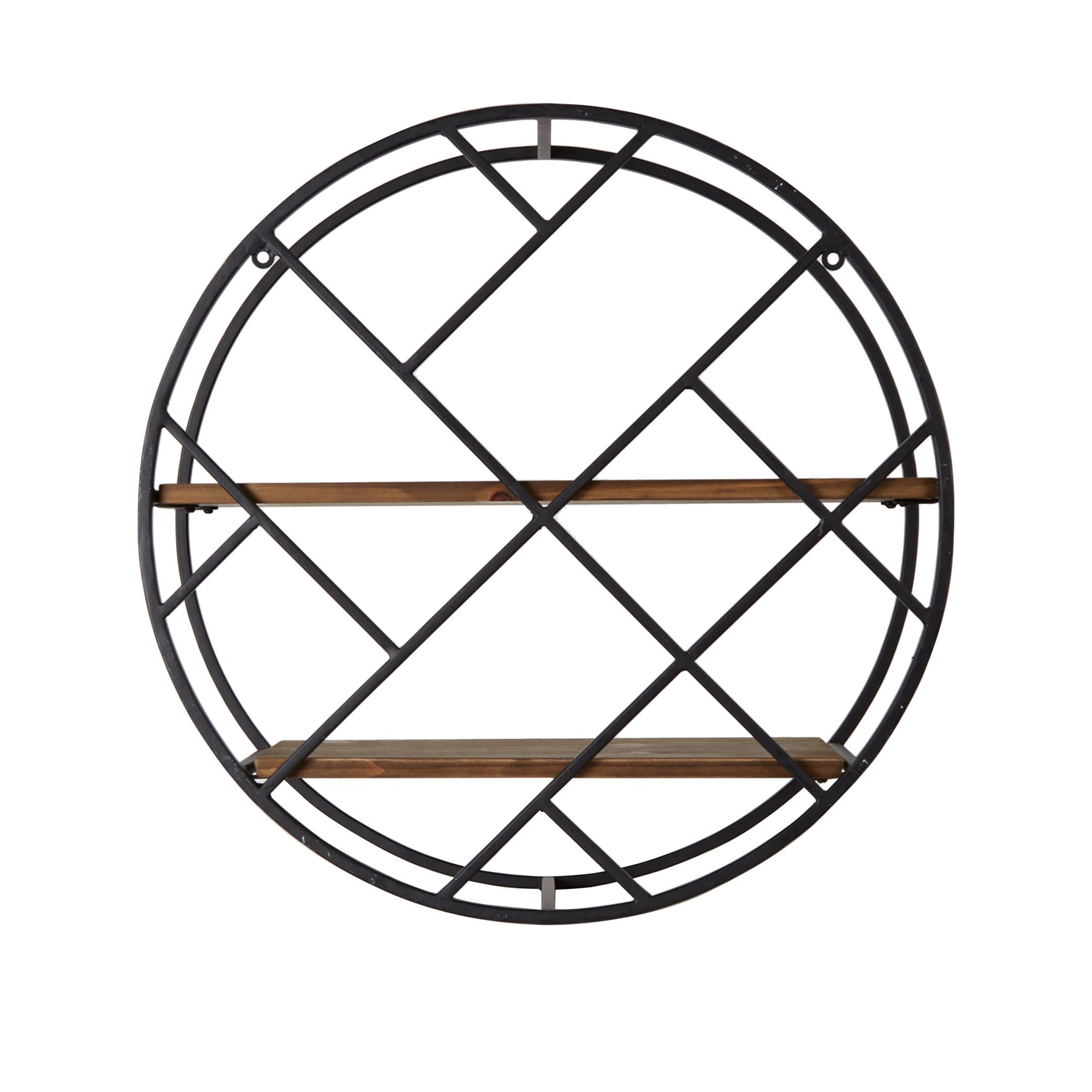 17 Stories 2 Piece Circle Tiered Shelf | Wayfair