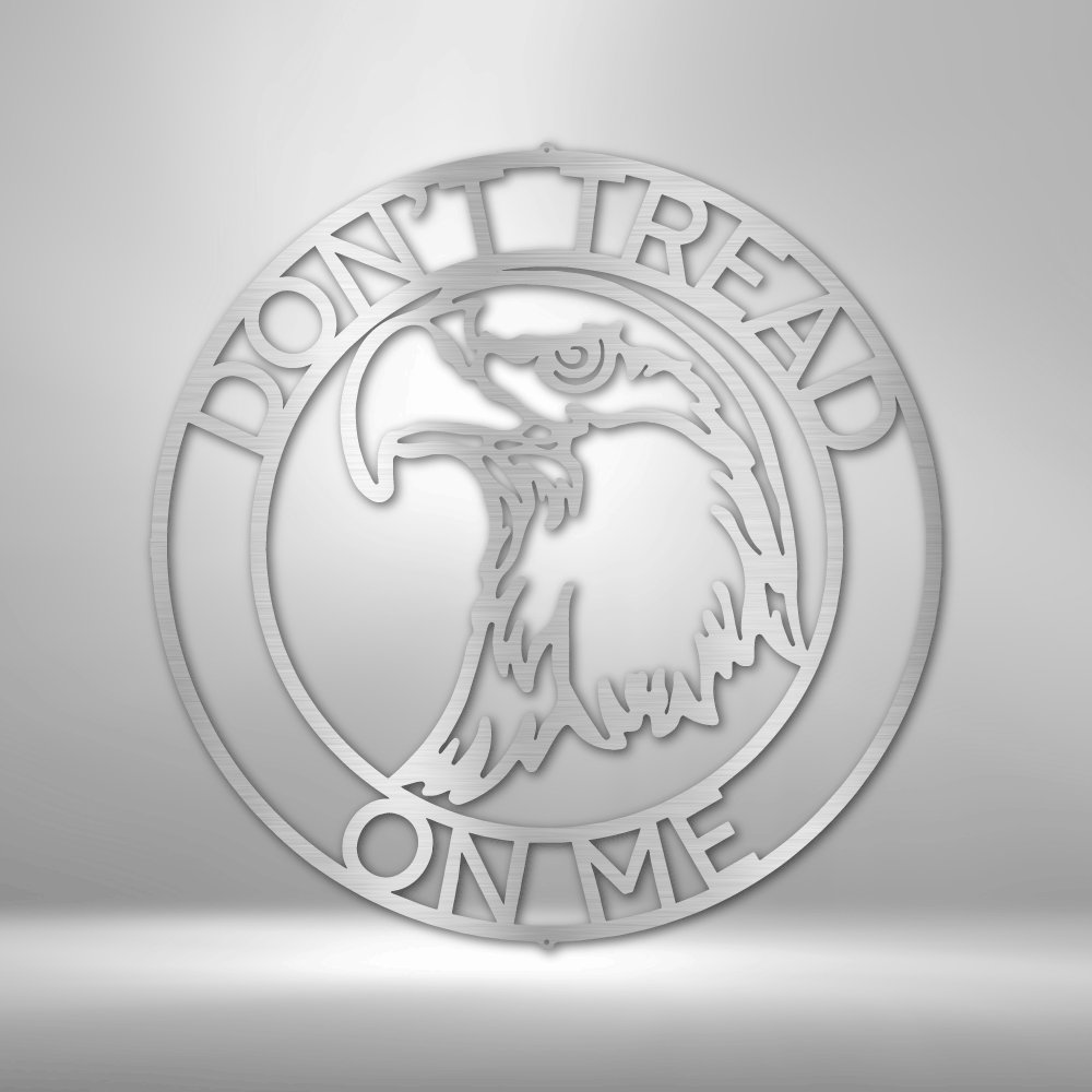 Trinx Geniah Eagle Head Ring Steel Sign Wall Decor | Wayfair