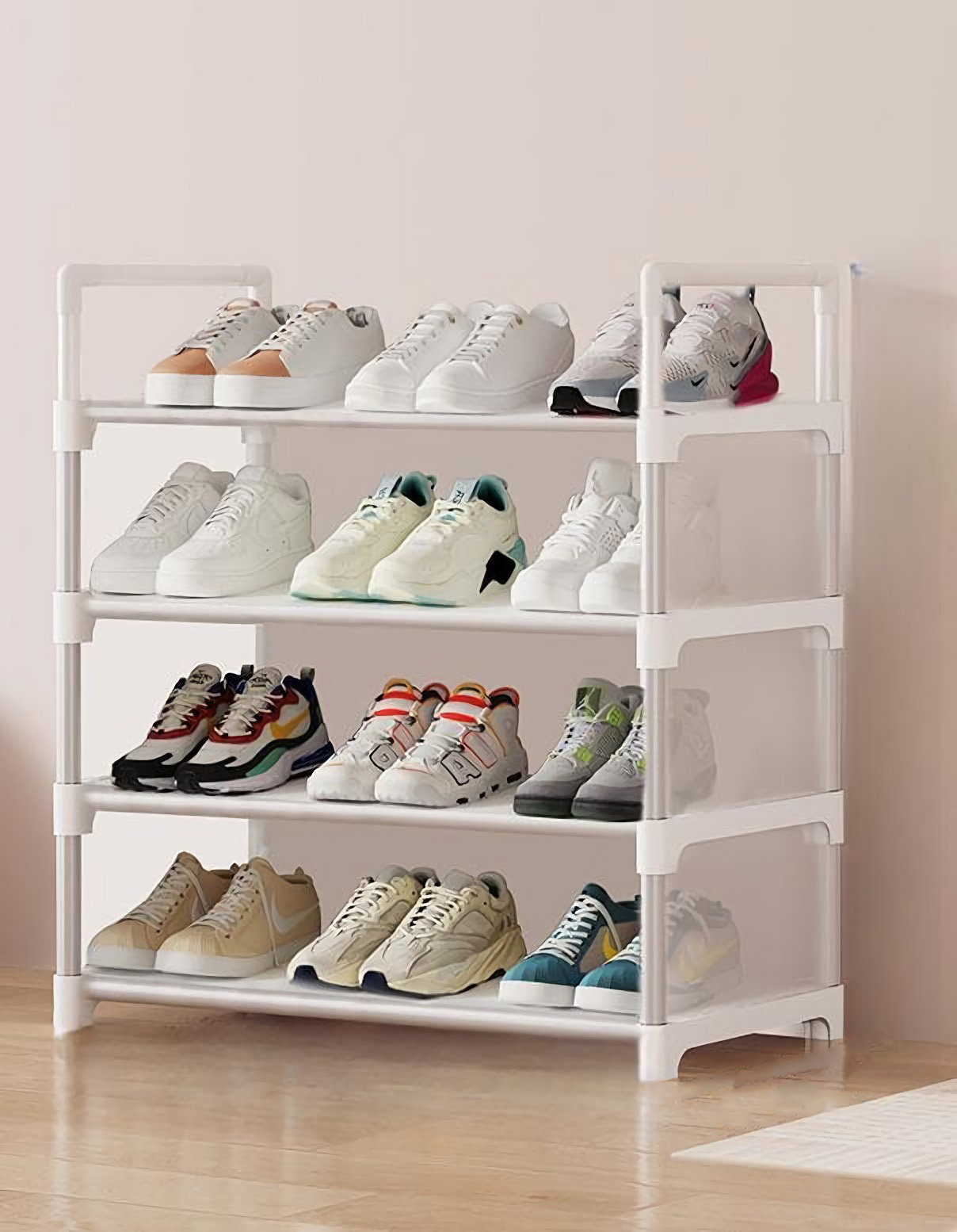 Latitude Run® Foldable Shoe Storage Organizer – No Installation Needed ...
