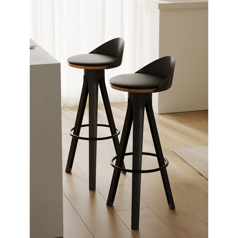 Corrigan Studio® Modern Light Luxury Pp High-Legged Bar Stools | Wayfair