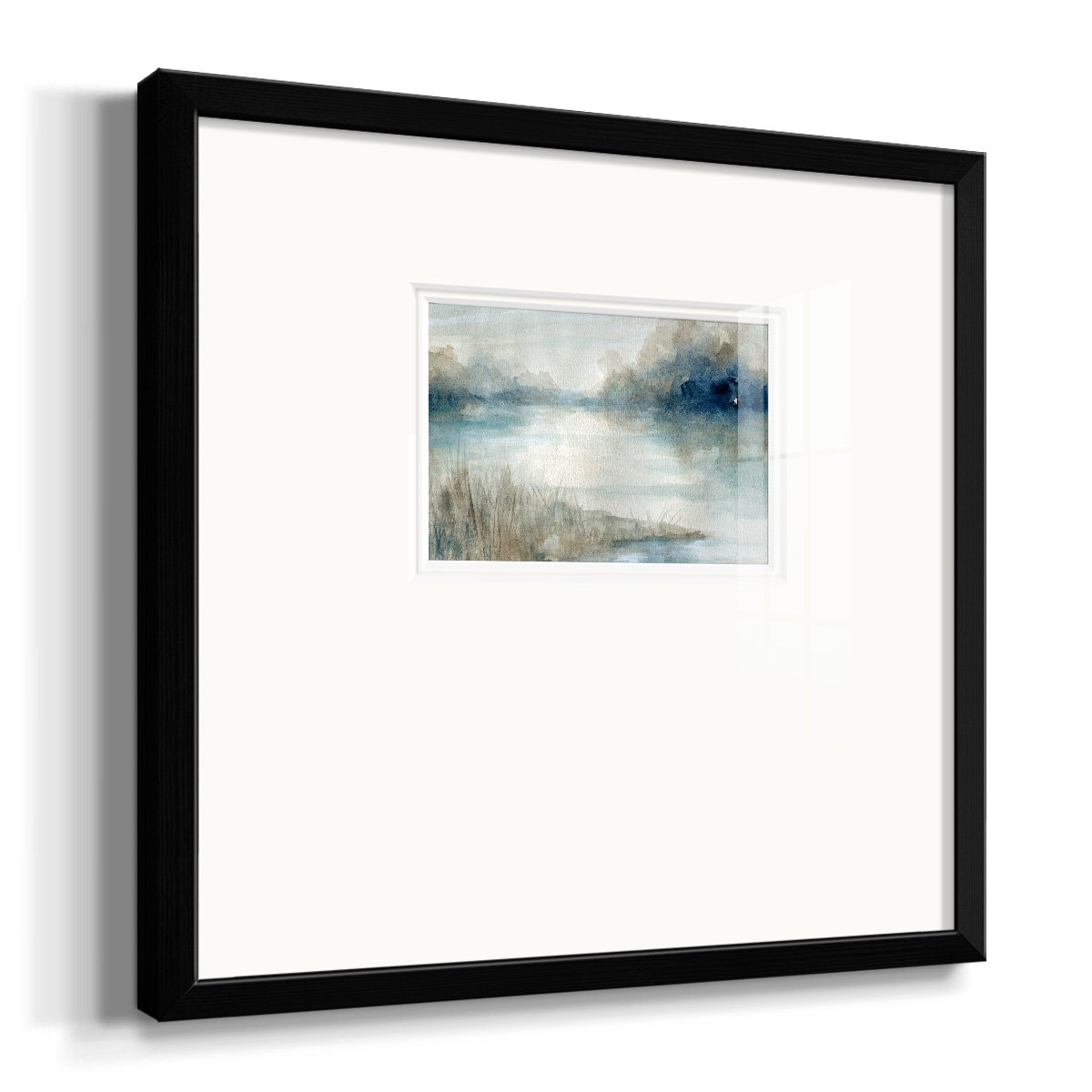 Red Barrel Studio® Still Evening Waterspremium Framed Print | Wayfair