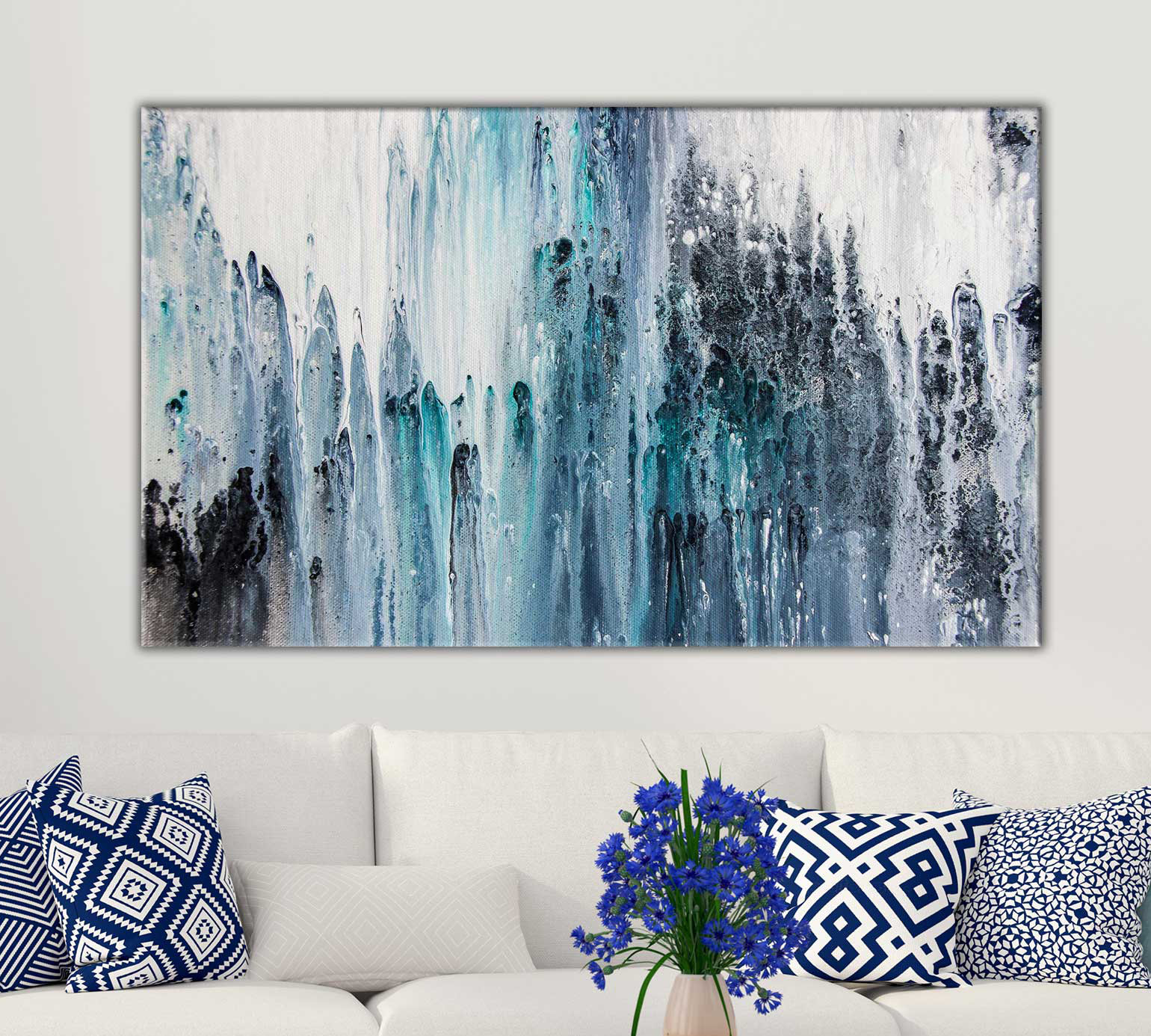 Wrought Studio™ 'Wet Paint' Acrylic Painting Print on Wrapped Canvas ...