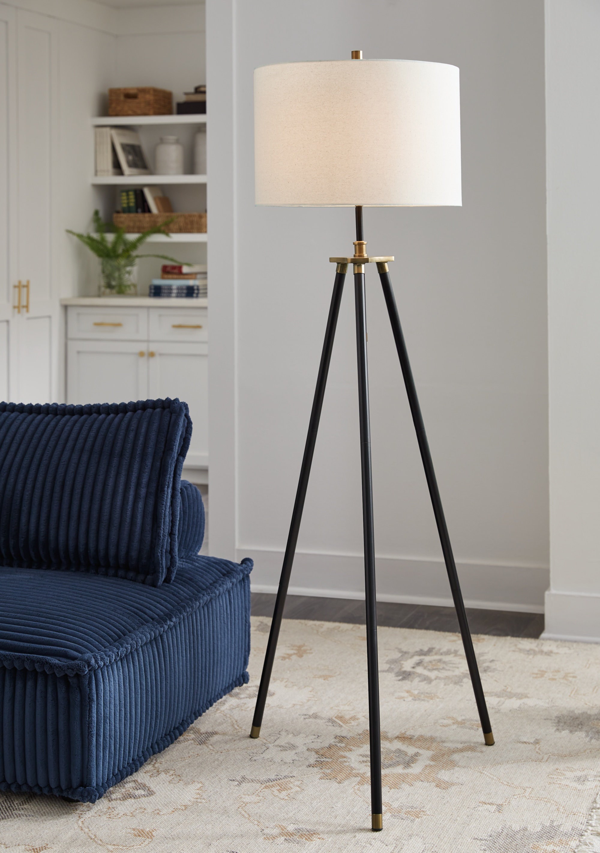 George Oliver Mairani 72'' Black Tripod Floor Lamp - Wayfair Canada