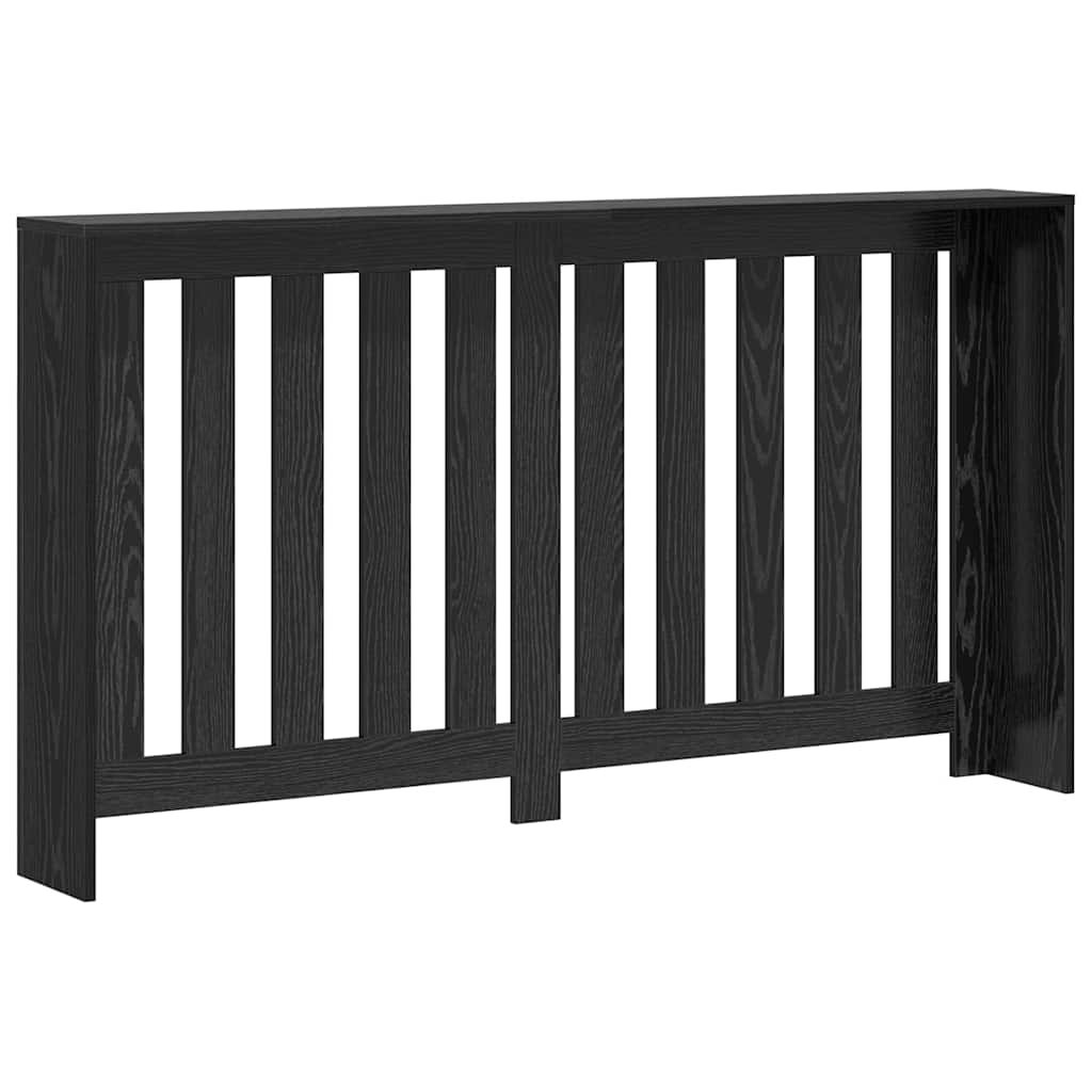 Ebern Designs Radiator Cover Black Oak 149 X 20 X 82 Cm | Wayfair.co.uk