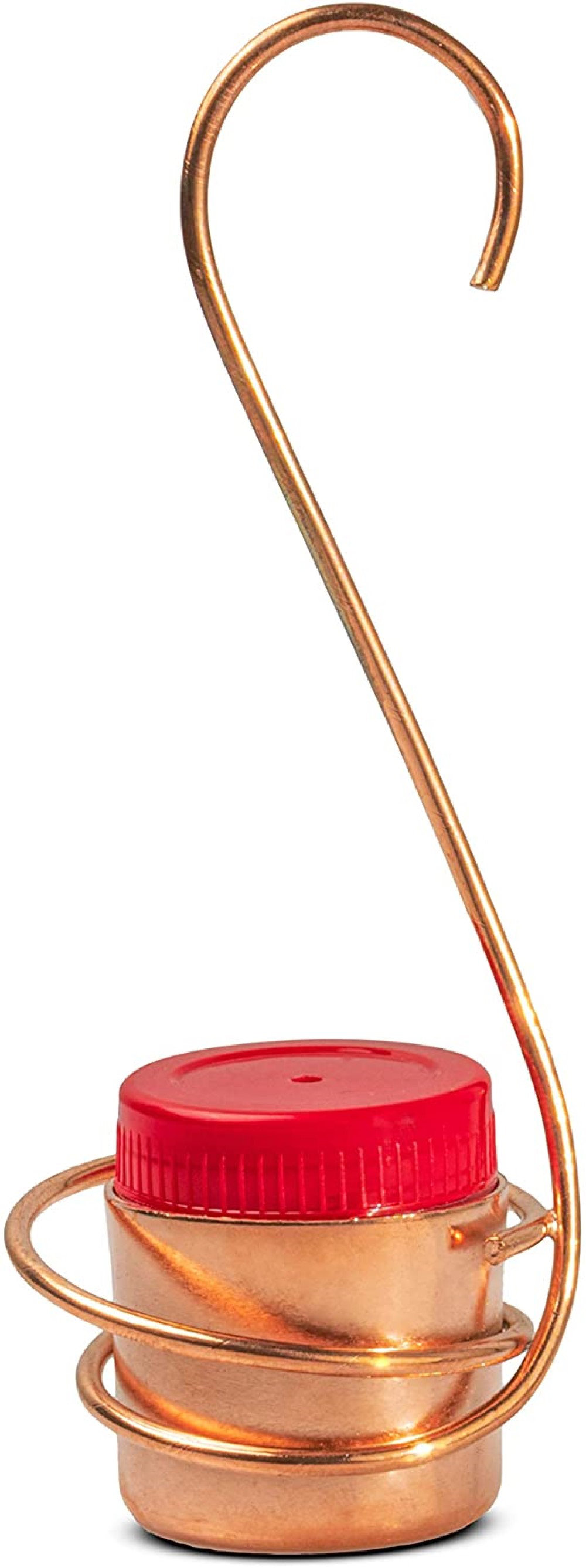 Monarch Abode Pure Copper Handcrafted Hanging Hummingbird Feeder ...