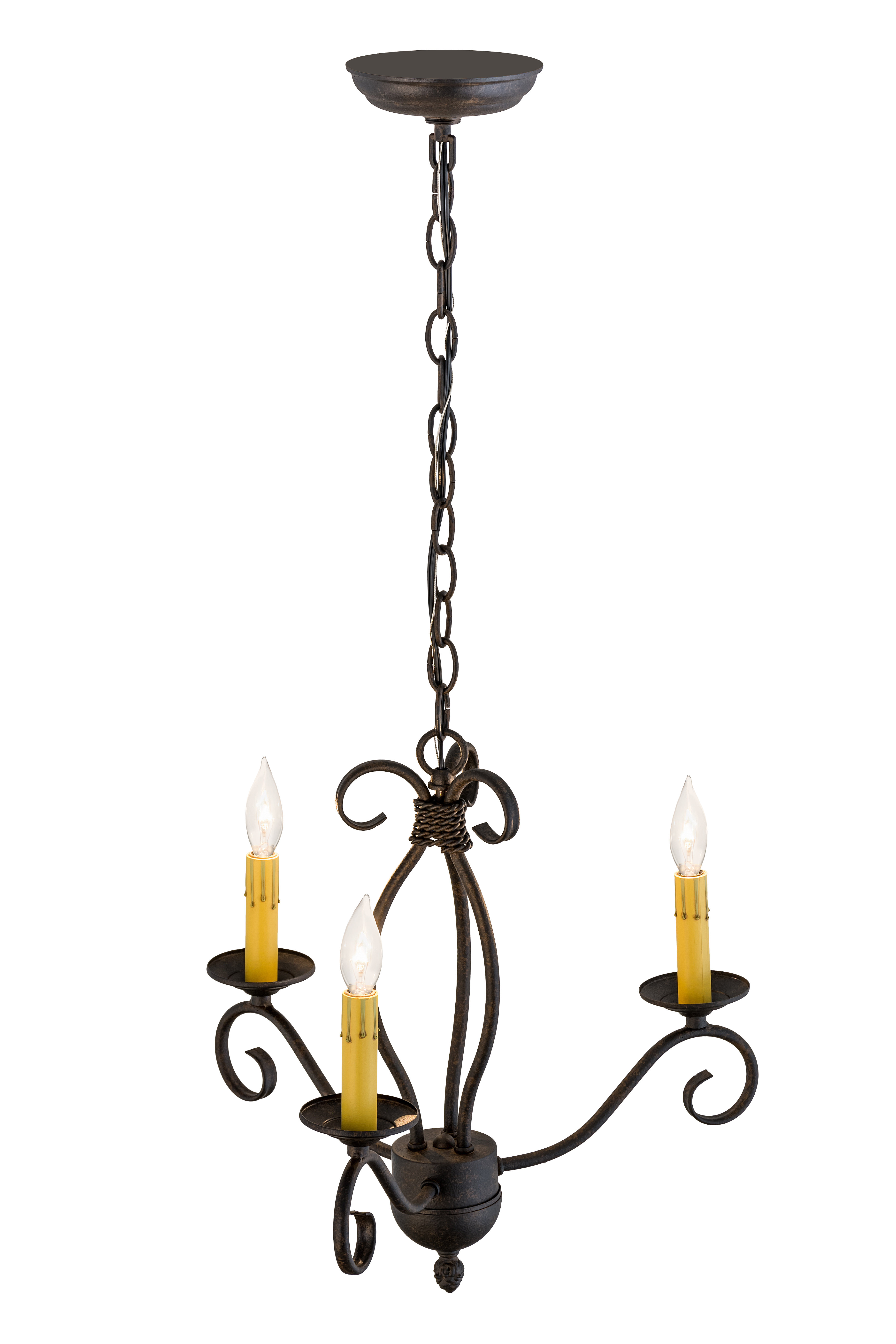 Wildon Home® Berner 3 - Light Candle Style Classic/Traditional ...