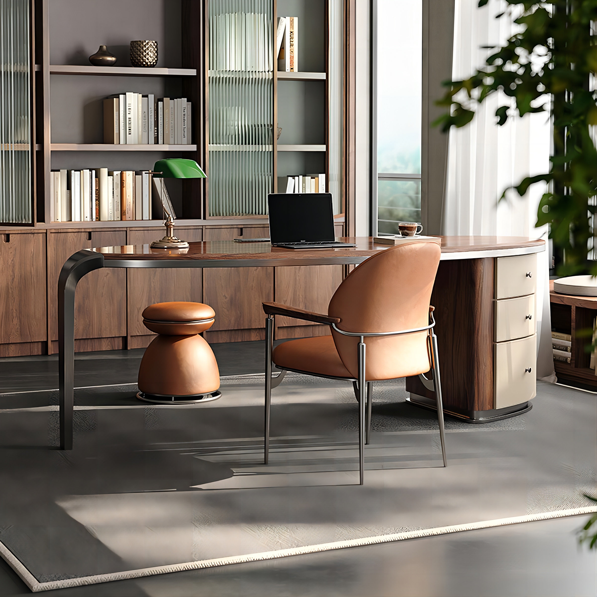 iCool Appliances TB5277420141318IA&Size 2 Oval Desk And Chair Set ...