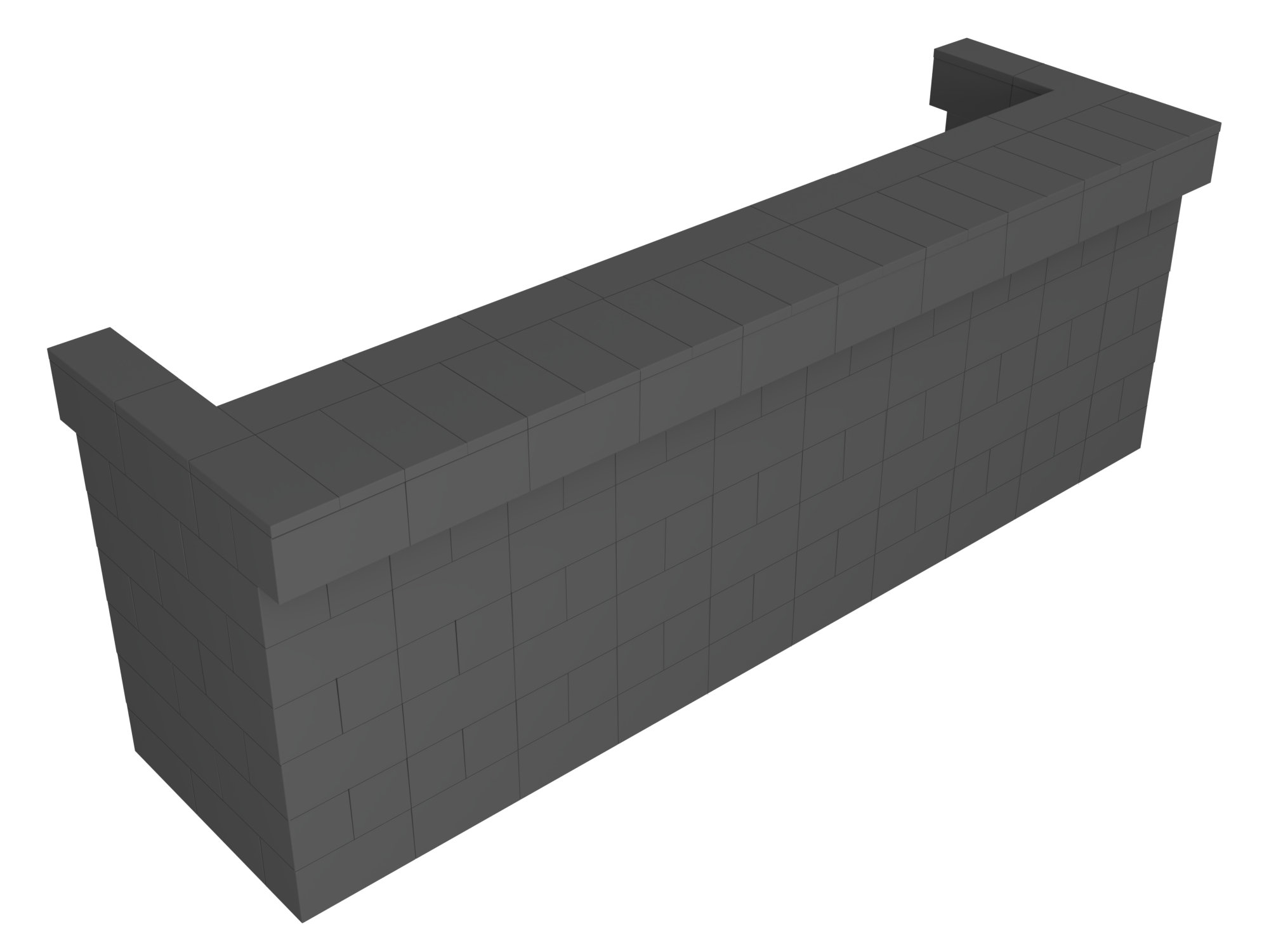 Versare EverBlock 120" Wide Cantilever Bar and Counter Kit - Wayfair Canada