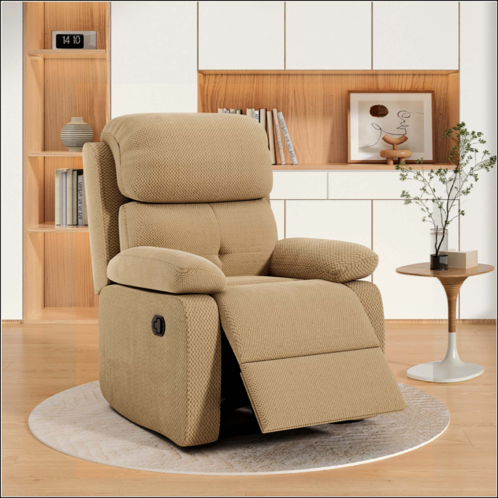 Ebern Designs Small Recliner Chair For Adults Women For Small Spaces ...