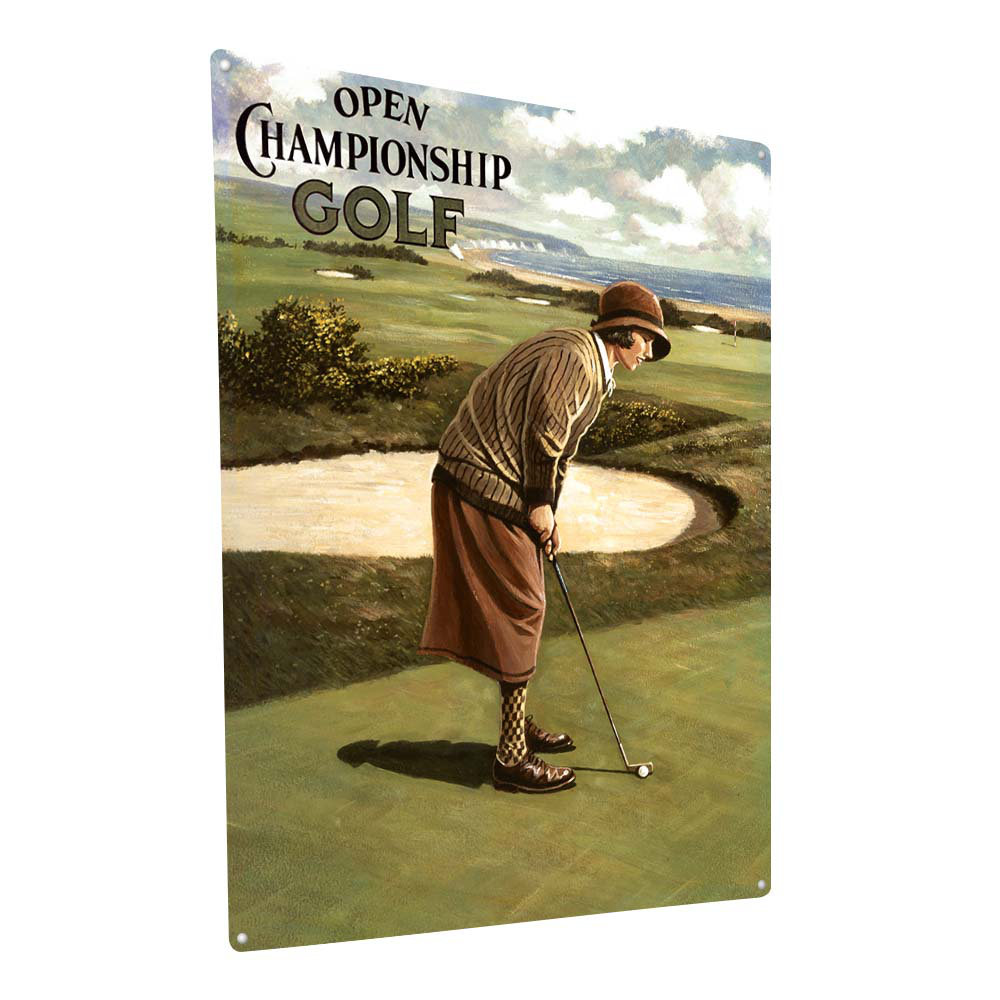 Trinx Vintage Golf Woman Metal Sign - Wayfair Canada