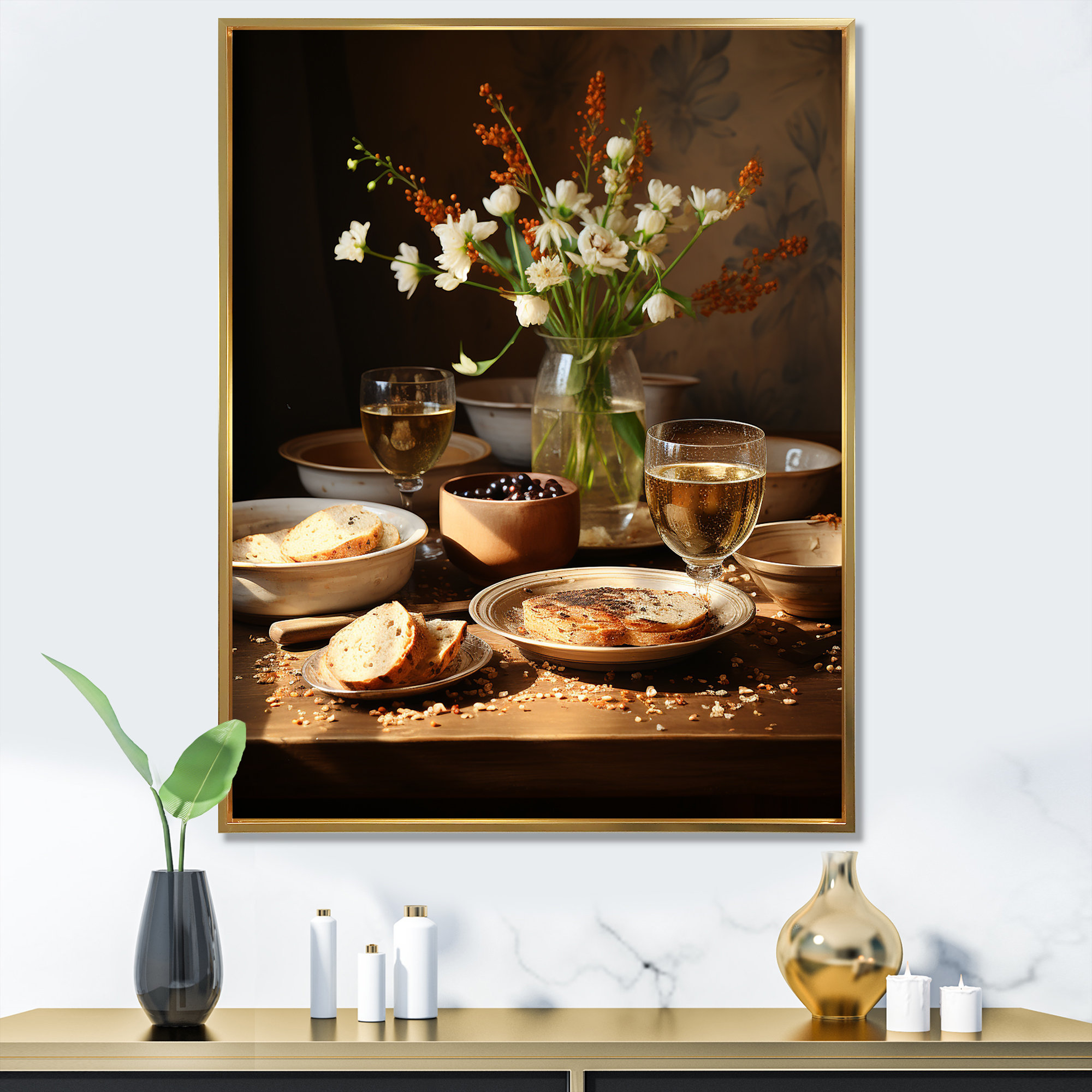 Ebern Designs Minimalism Judaism Passover Seder II - Judaism Wall Art ...