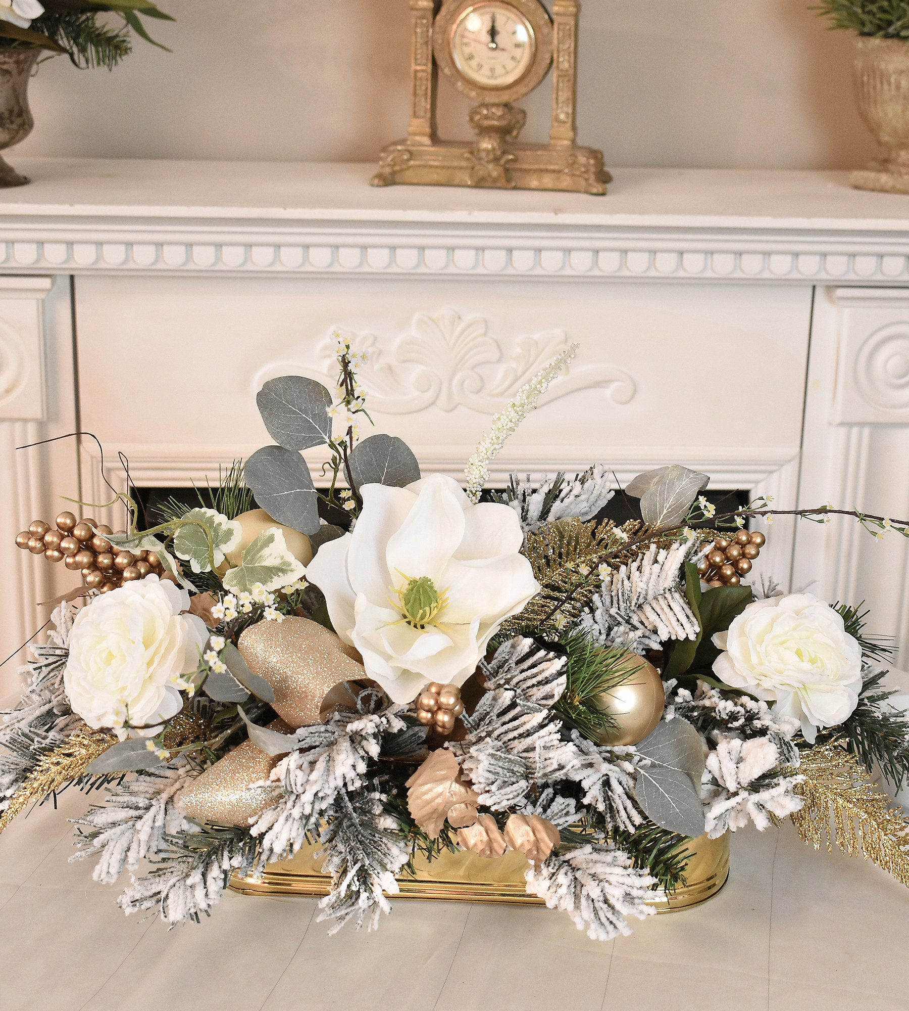 Primrue Magnolia Arrangement in Planter & Reviews - Wayfair Canada