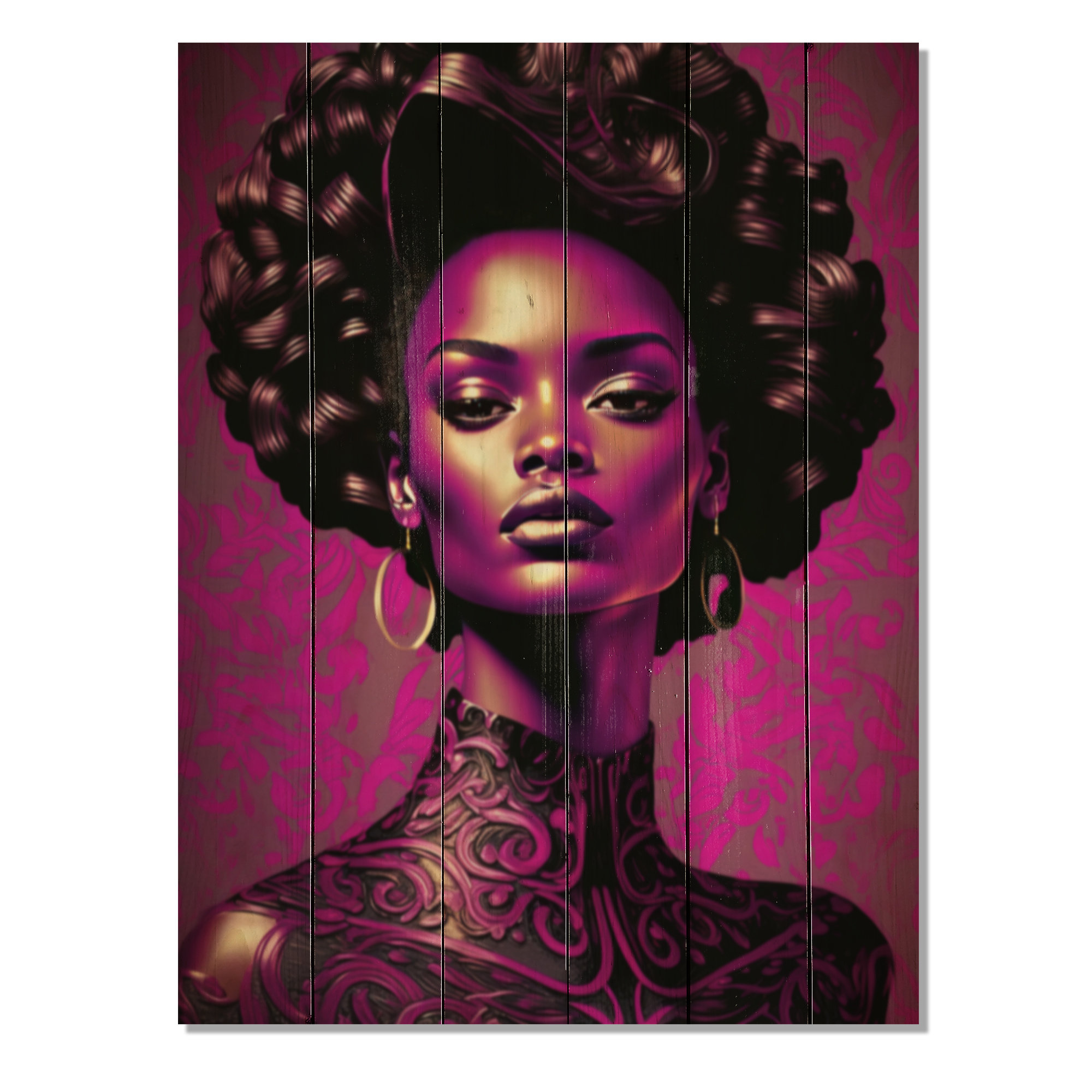 Everly Quinn Vintage High Fashion African American Model V - Fashion ...