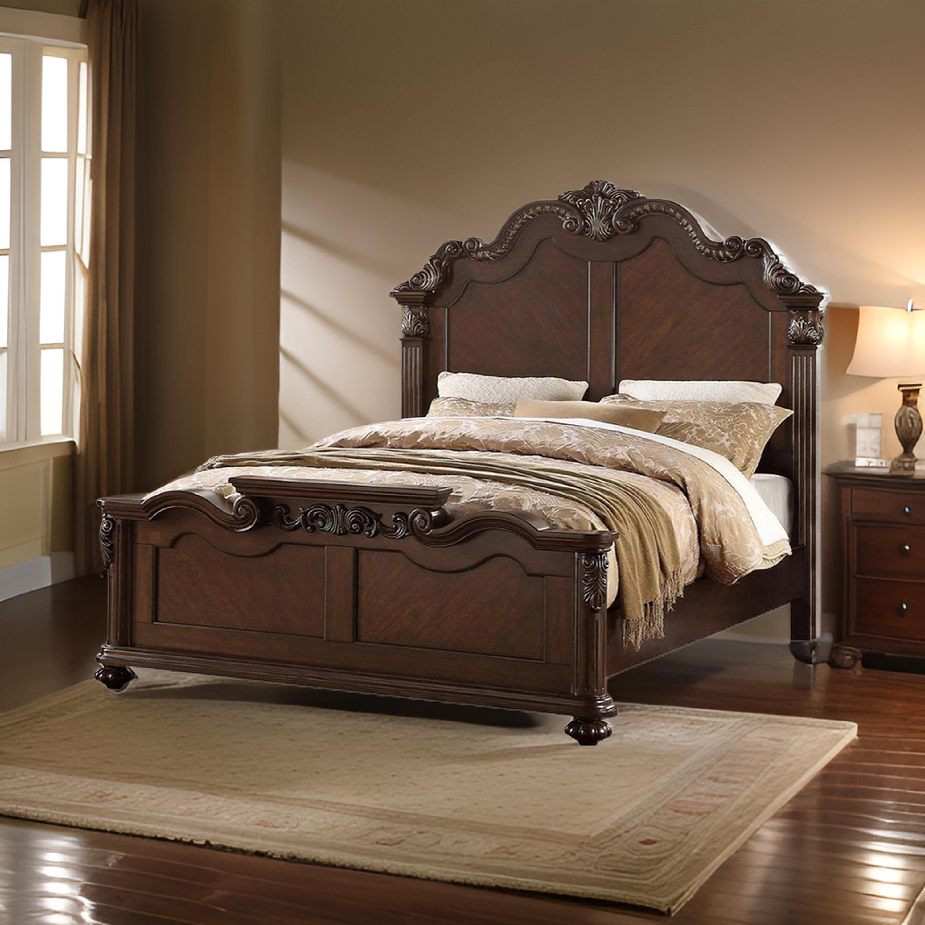Lark Manor Hamlet Solid Wood Standard Bed & Reviews - Wayfair Canada