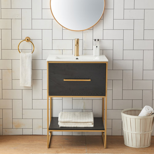 Single Bathroom Vanities | Single Sink Vanity | Wayfair