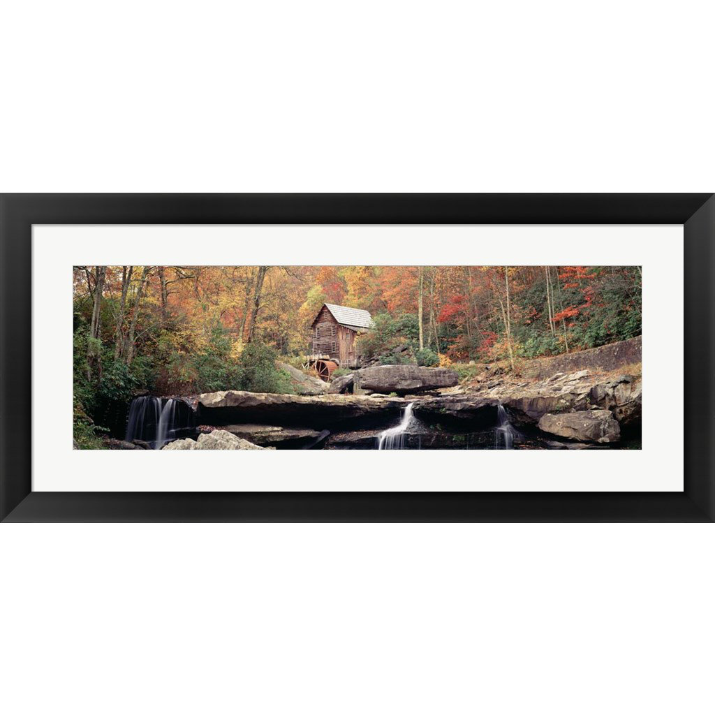 Metaverse Corporation Mill in a Forest by Panoramic Images, Framed Wall ...