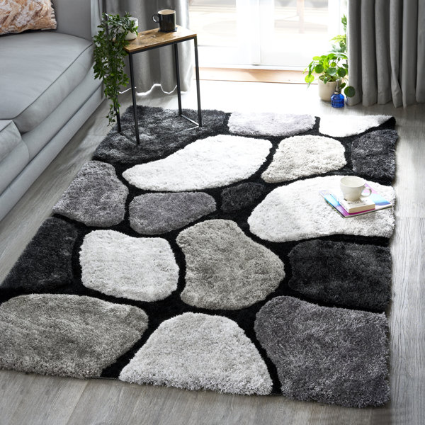 Bravich 3D Hawaii Abstract Hand Woven Hand Tufted Area Rug | Wayfair.co.uk