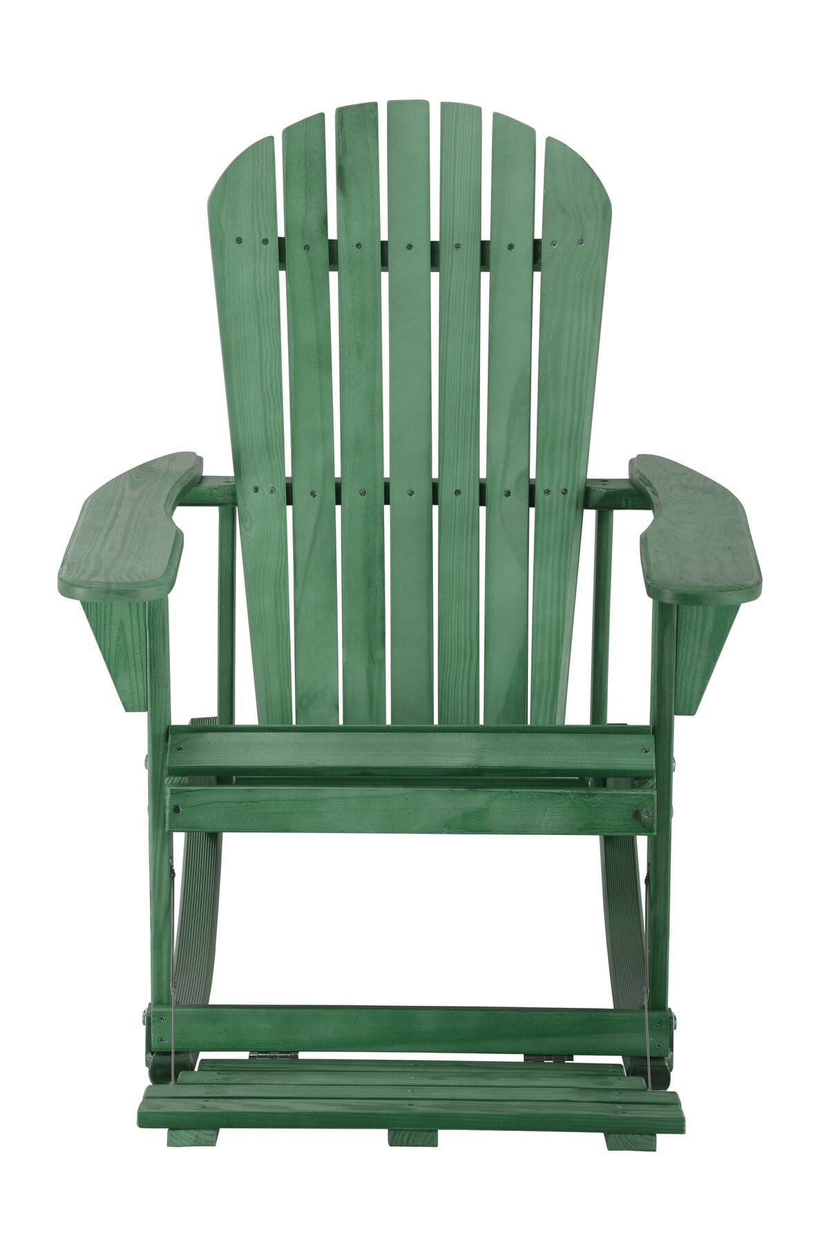 Longshore Tides Artiana Solid Wood Rocking Adirondack Chair with Table ...