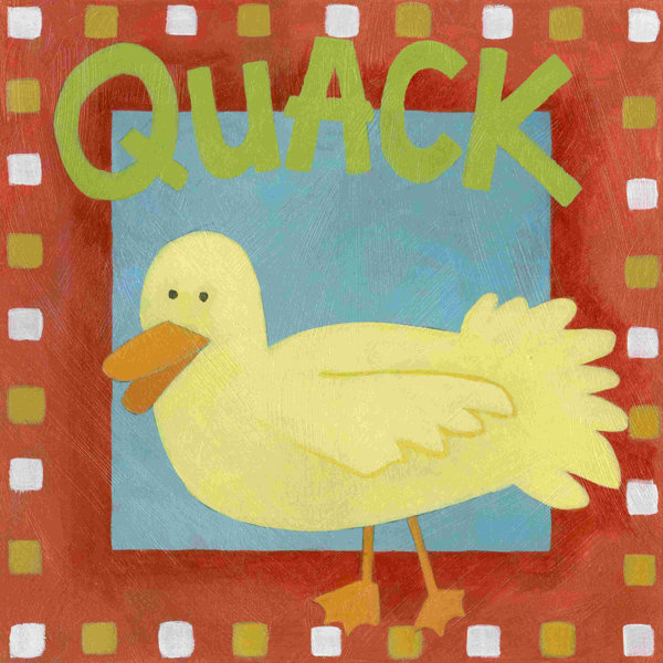 Harper Orchard Quack On Canvas by Megan Meagher Print - Wayfair Canada