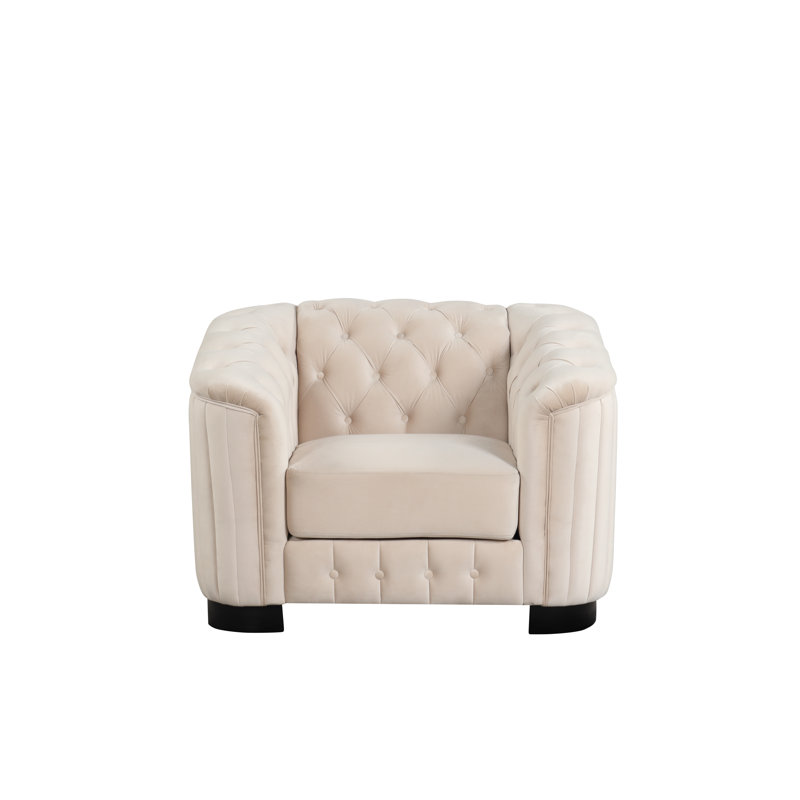 Willa Arlo™ Interiors Wanda 3 Piece Velvet Living Room Set & Reviews ...