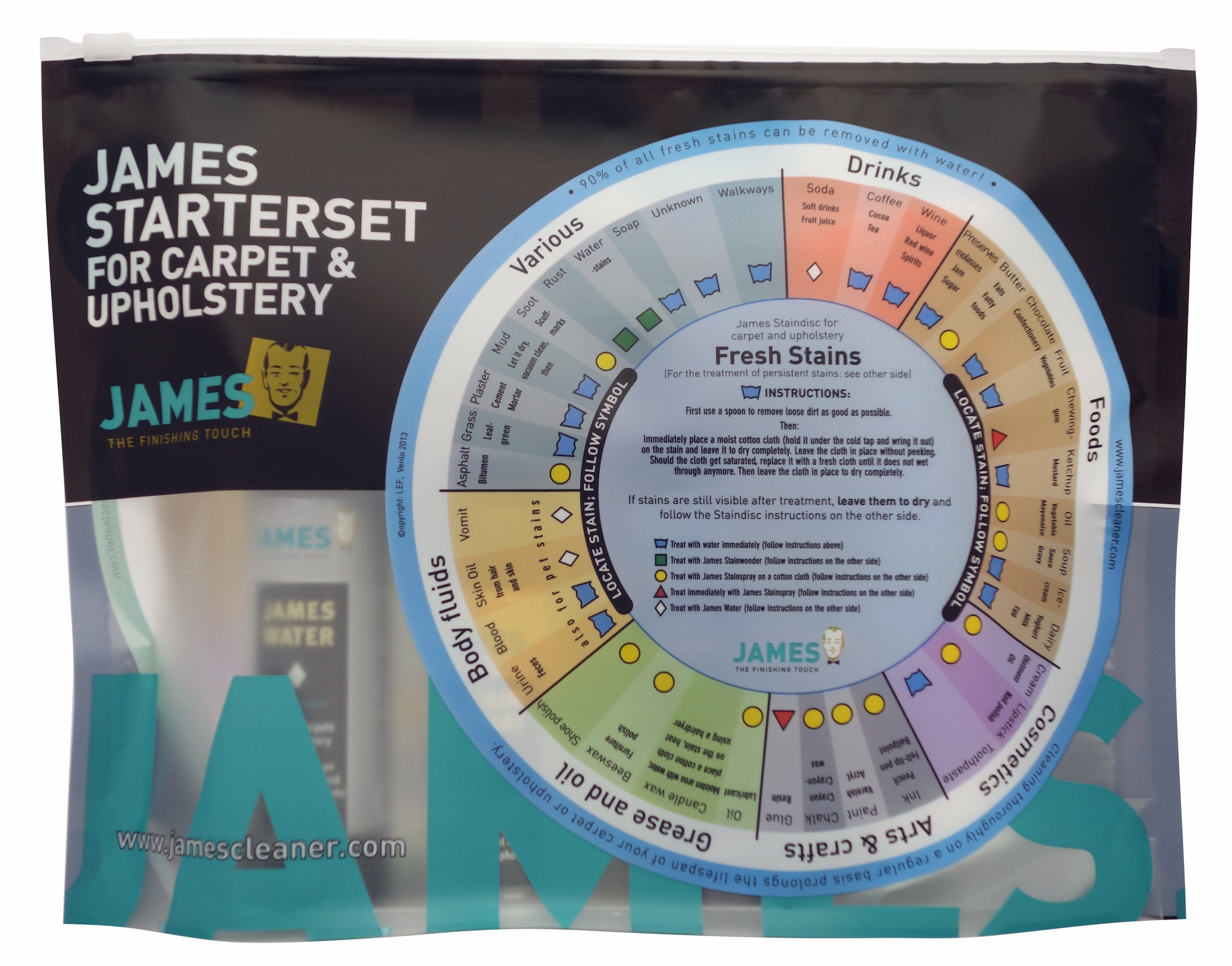 James Cleaner Stain Remover Starter Kit - Wayfair Canada