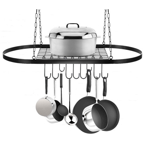 Hanging Pot Racks You'll Love | Wayfair