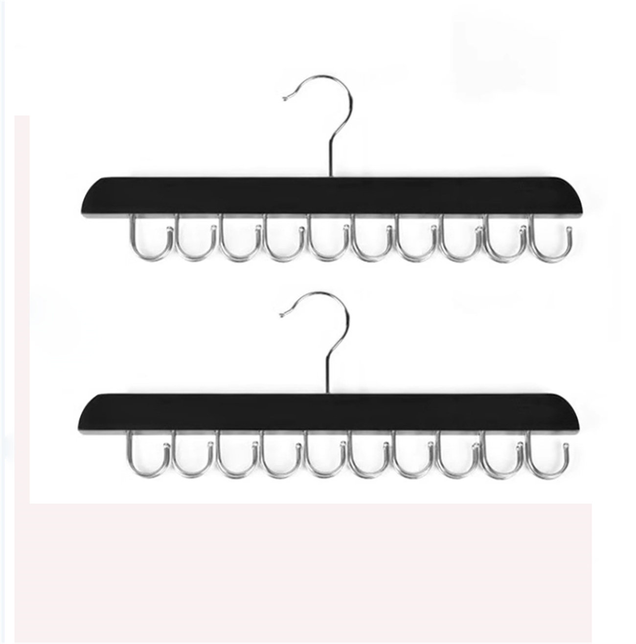 Rebrilliant Deluxe Wooden Multi-Hook Hanger | Wayfair