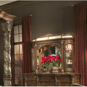 Michael Amini Villa Valencia Canopy Configurable Bedroom Set & Reviews ...