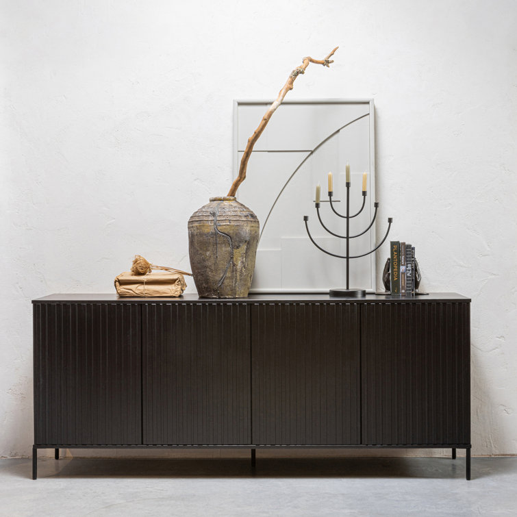 Woood 200cm Solid Wood Sideboard & Reviews | Wayfair.co.uk
