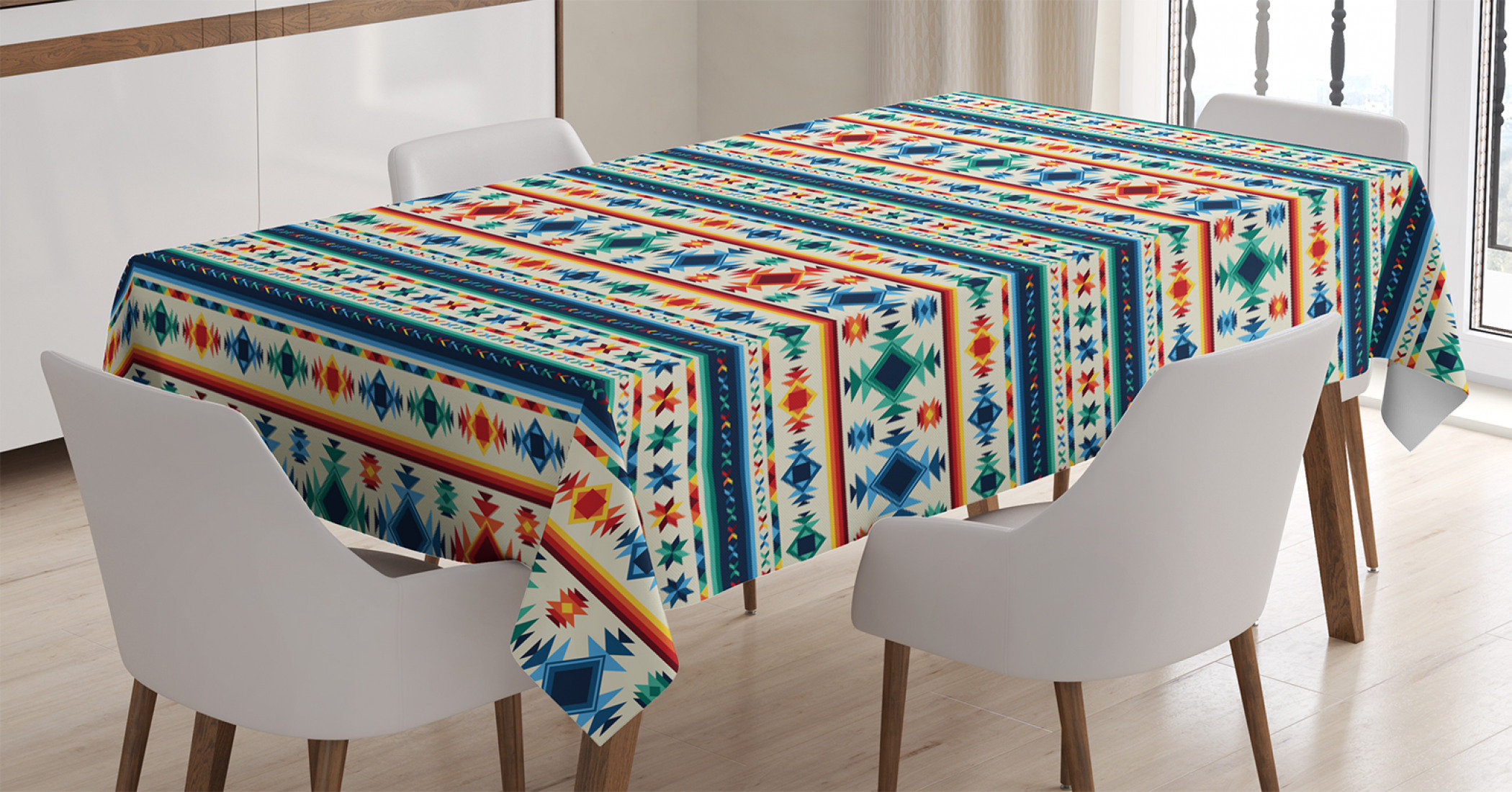 East Urban Home Native American Tablecloth | Wayfair